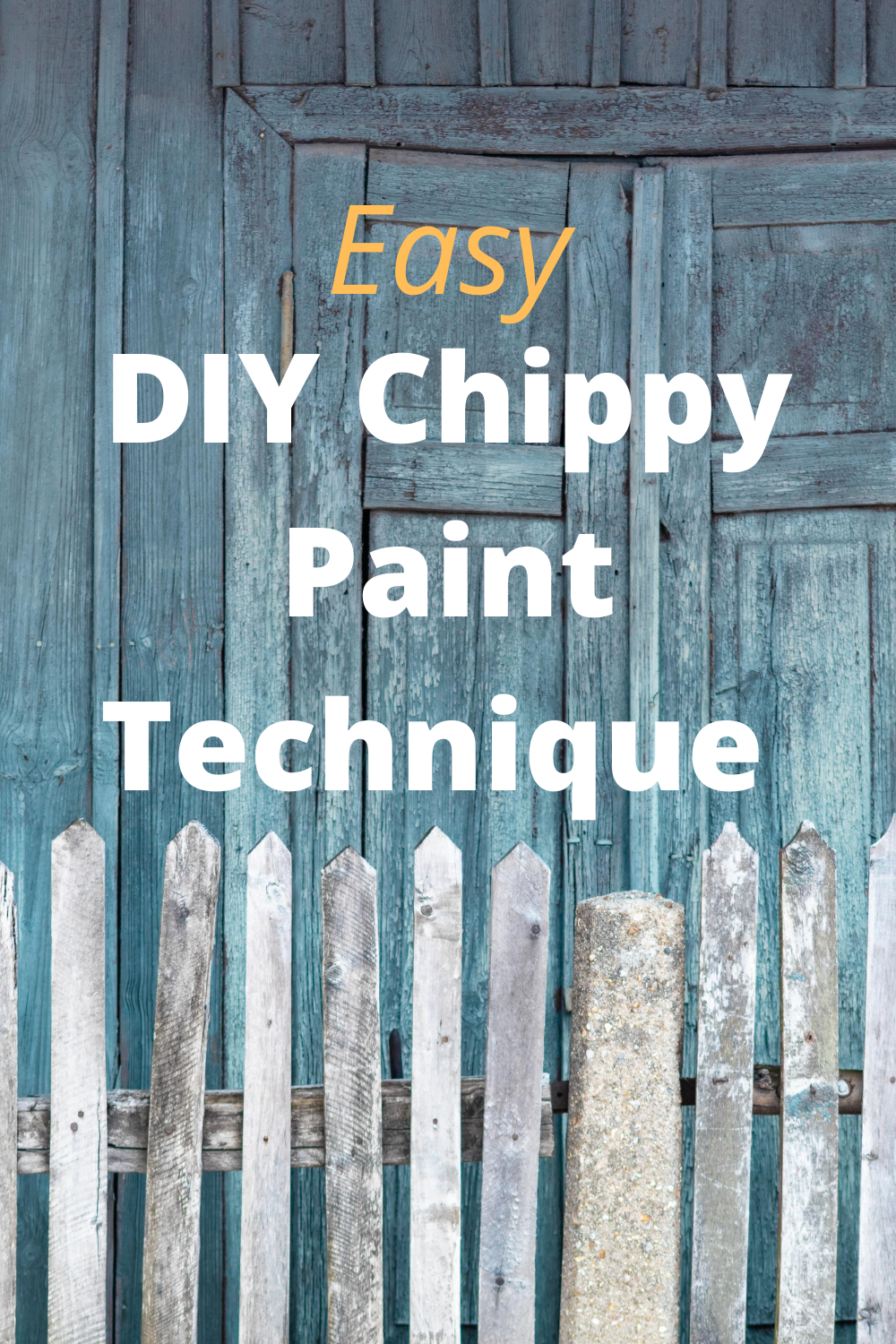 How To Create a Chippy Painted Furniture Finish - Free Range Cottage