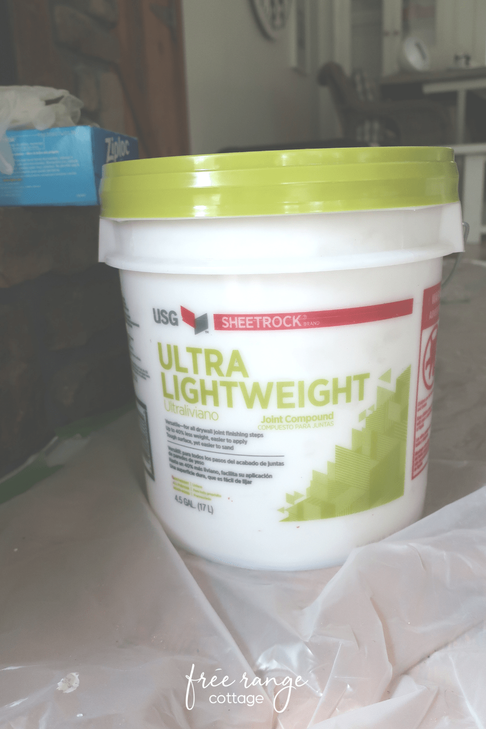 Before & After: German Schmear Fireplace Makeover - Free Range Cottage